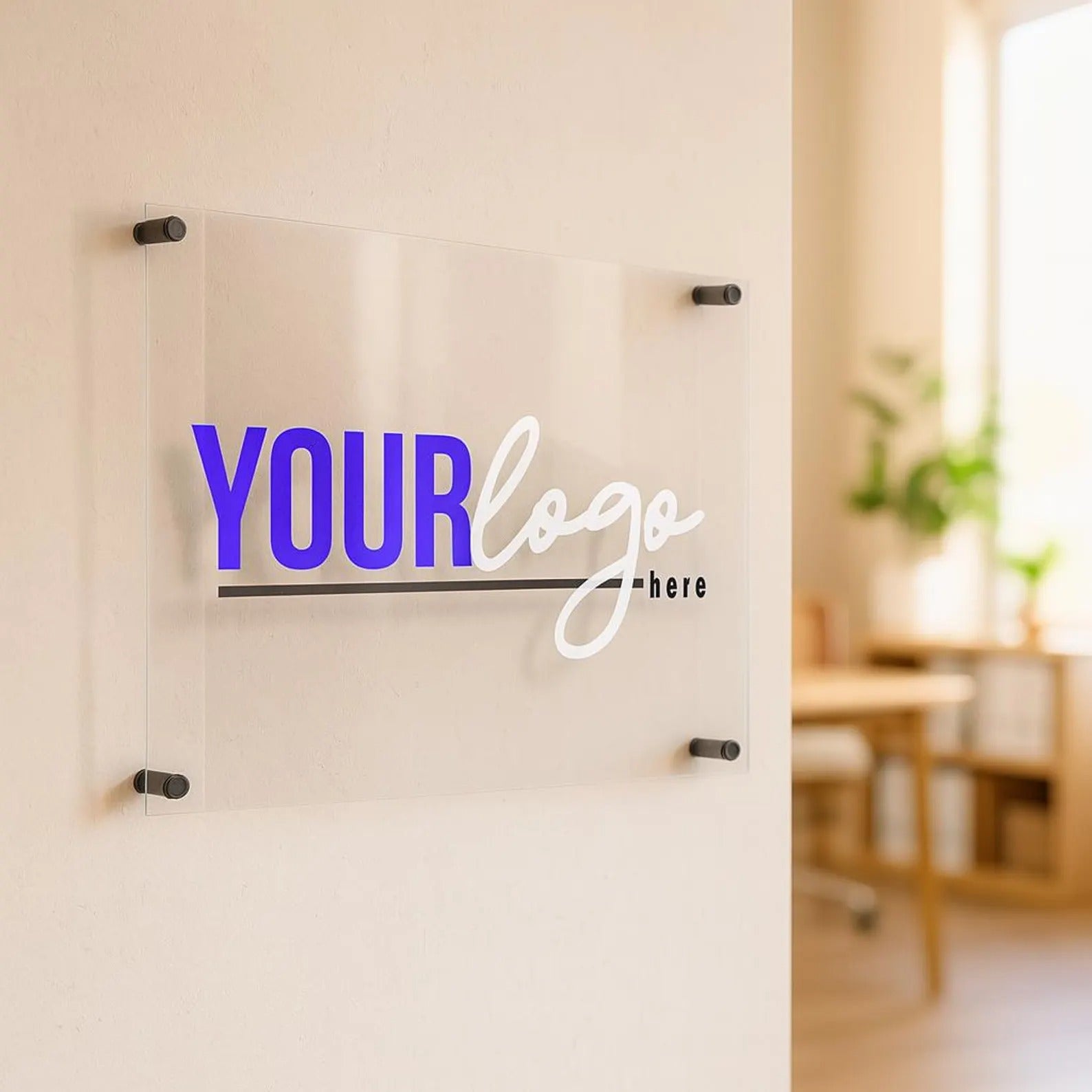 Custom Business Logo Wall Sign – Famgraving